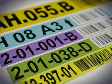 Rack / Shelf Labels - Rack Id